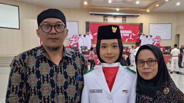 Inilah Sosok Siti Naila, Pembawa Baki Bendera Upacara Kemerdekaan RI ke ...