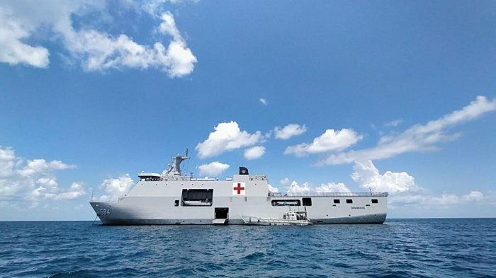 KRI Semarang 594 Kapal Perang LPD Berkelas BRS Armada Bantuan ...