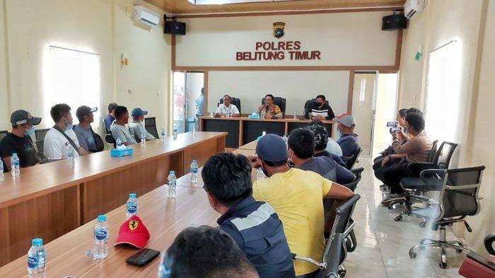 Polres Belitung Timur Fasilitasi PT Timah dengan Penambang, Akomodir Penambangan Rakyat ...