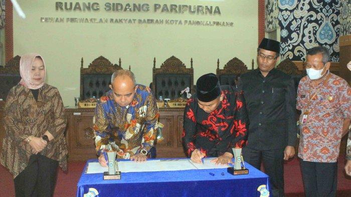Wali Kota dan Ketua DPRD Pangkalpinang Teken Perubahan KUA-PPAS Tahun 2022, Ini Rinciannya ...