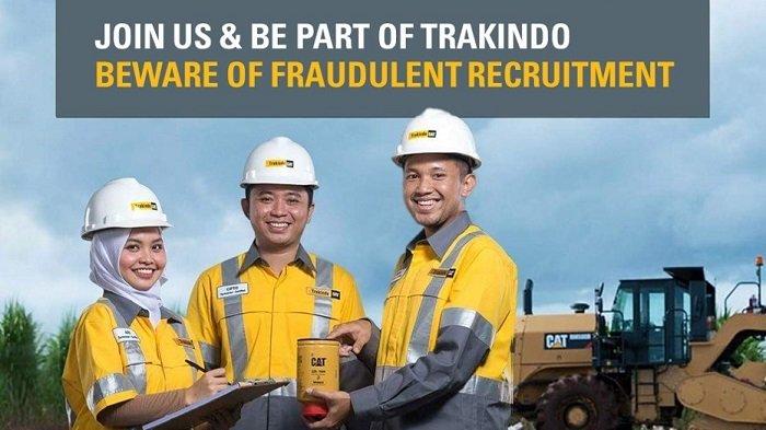 Lowongan Kerja PT Trakindo Utama (Trakindo) Untuk Lulusan SMA/SMK, D3, hingga S1 - Posbelitung.co