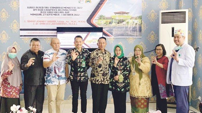 RSUD Muhammad Zein Gelar Survei Penilaian Akreditasi oleh Surveior Lars-DHP - Posbelitung.co