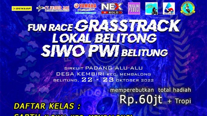 PWI Belitung Fun Race Grasstrack di Kembiri, Panitia Siapkan Hadiah ...