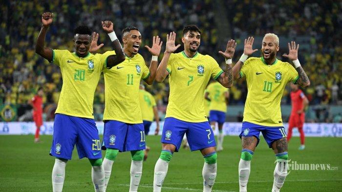 Hasil Brasil vs Guinea, Vinicius Junior Tutup Kemenangan Telak Tim ...