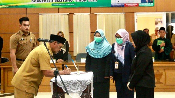 Bupati Lantik Direktur RSUD Marsidi Judono, Hendra Caya: Benahi ...