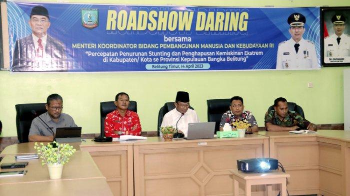 Serius Menangani Stunting dan Kemiskinan Ekstrem, Pemkab Beltim Dapat Apresiasi dari Menko PMK ...