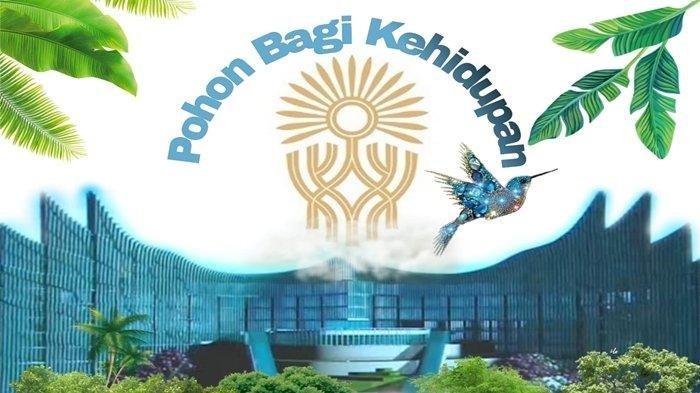 Presiden Jokowi Umumkan Pohon Hayat Logo Resmi IKN - Posbelitung.co