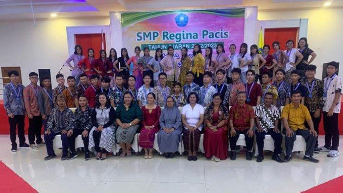Pelepasan Siswa Kelas 9 SMP Regina Pacis, Sr M Ancilla: Selamat ...