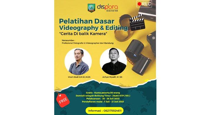 Ingin Ciptakan Konten Kreator Muda, Dispora Beltim Bakal Gelar Workshop ...