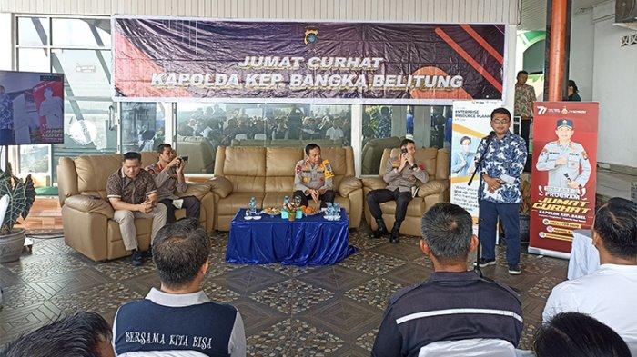 Polda Babel dan PT DAK Bersinergi Gelar Jumat Curhat, Dengar Aspirasi Langsung dari Masyarakat ...