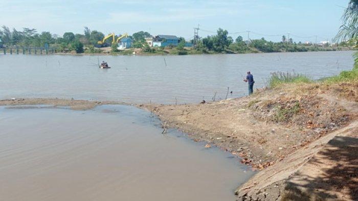 Memasuki Musim Kemarau, Air Kolong Retensi Kacang Pedang Menyusut ...