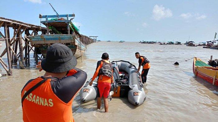 Lanjutkan Pencarian Sahril yang Hilang di Laut Suka Damai, Tim SAR Bagi ...
