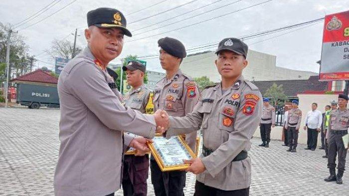 Lima Personel Polresta Pangkalpinang Raih Penghargaan - Posbelitung.co