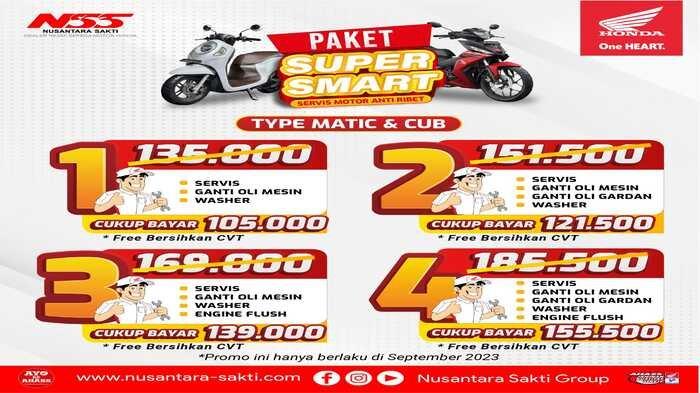 Promo September AHASS NSS Manggar Paket Super Smart - Posbelitung.co