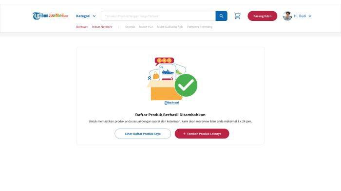 Tutorial Lengkap Cara Jualan dan Beli Produk di TribunJualBeli, Mudah ...