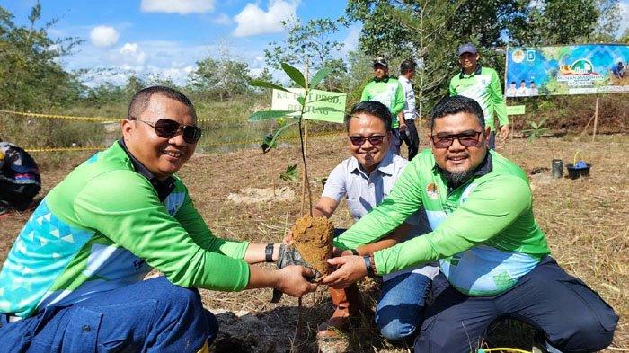 Peringati Hari Menanam Pohon Indonesia, DLH Bersama PT Timah Tbk Tanam ...