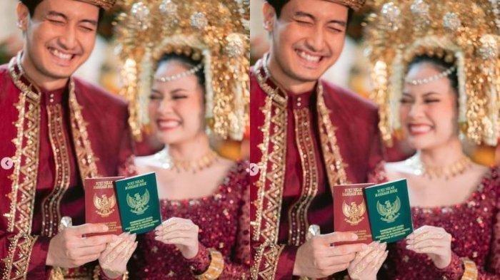 Biodata Luthfi Aulia, Berbusana Minang saat Menikah dengan Hanggini ...