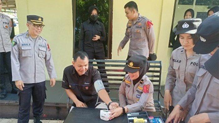 Polda Bangka Belitung Periksa Kesehatan Personel yang Terlibat dalam Operasi Mantap Brata ...