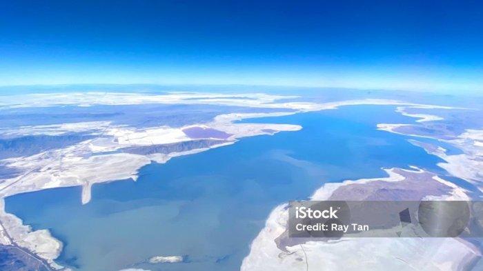 Wisata Alam di Amerika Serikat, Fakta Unik ! Danau Great Salt Mengering ...