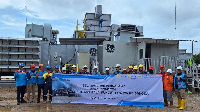 PLN Perkuat Pasokan Listrik di Pulau Bangka, Tambah MPP PLTG 1 X 25 MW Air Anyir - Posbelitung.co