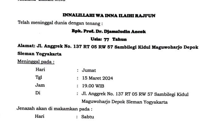 KENANGAN Prof Bustami Bersama Prof Djamaluddin, 2 Profesor Bangka ...