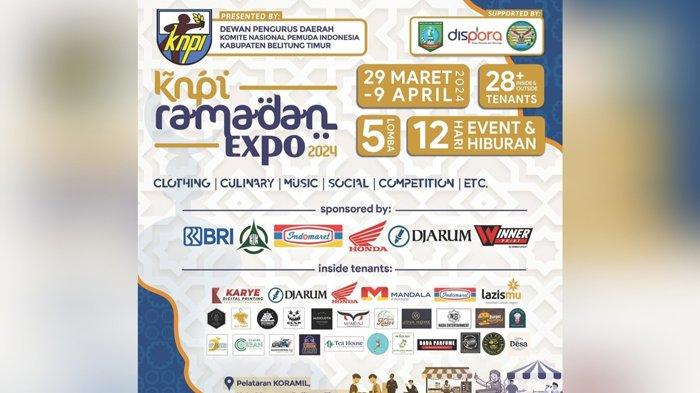 KNPI Belitung Timur Gelar KNPI Ramadan Expo 2024, Hadirkan Clothing ...