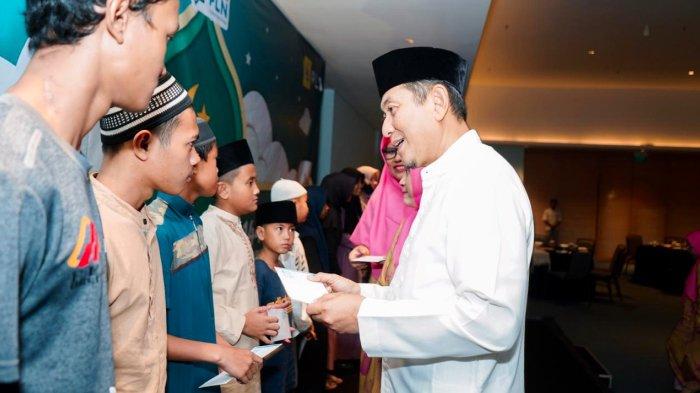 PLN Babel Safari Ramadhan 1445 H, Berbagi Kebahagiaan dengan Anak Yatim Dhuafa di Belitung ...