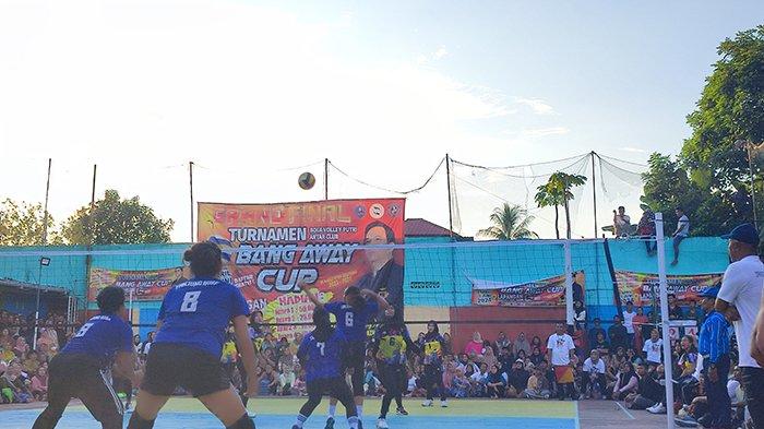 Tim Suak Gual Tim Pertama Melaju ke Final Turnamen Voli Bang Away Cup ...