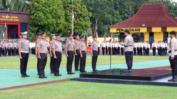 353 Polisi di Bangka Belitung Naik Pangkat per 1 Juli 2024 - Posbelitung.co