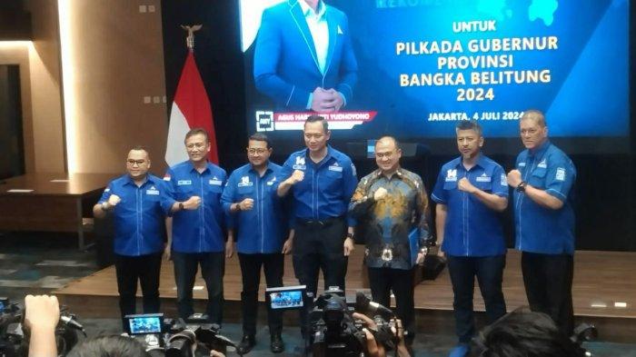 Duet Erzaldi Rosman-Yuri Kemal Didukung Partai Demokrat, Siap Bertarung di Pilkada Babel ...
