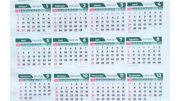Kalender 2025 Cuti Bersama Lengkap dengan Tanggal Merah Isra Miraj dan Imlek 2025 - Posbelitung.co