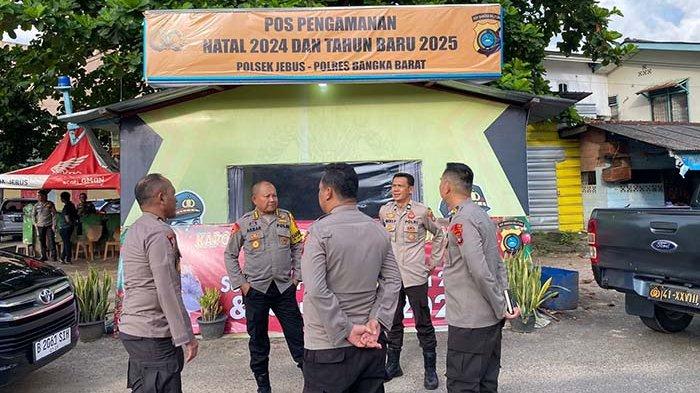 Karo Ops Polda Babel Periksa Pospam Pengamanan Operasi Lilin 2024 Liburan Nataru 2025 ...