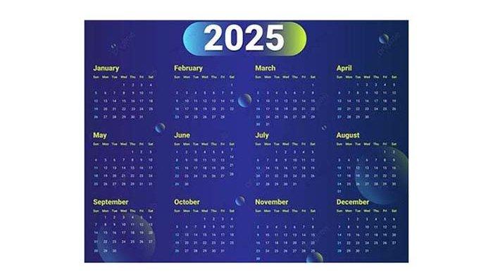 Kalender 2025 Hari Libur Nasional Lengkap Daftar Long Weekend Januari Hingga Desember 2025 ...