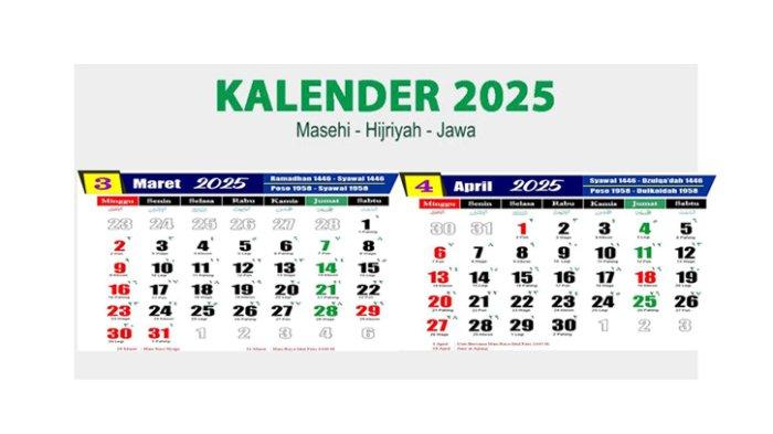 Kalender 2025 Lengkap Idul Fitri 2025 Versi Pemerintah, NU dan Muhammadiyah, Kapan Sidang Isbat ...