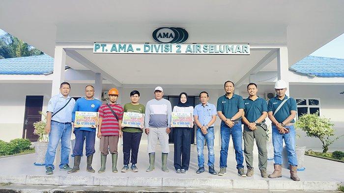 PT AMA di Belitung Berikan Bantuan CSR Total Rp124 Juta kepada ...