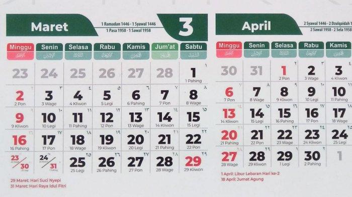 Kalender 2025 Lengkap 16 Maret 2025 Memperingati Hari Apa? Catat Ada ... Kalender 2025 Lengkap 16 Maret 2025 Memperingati Hari Apa? Catat Ada ...