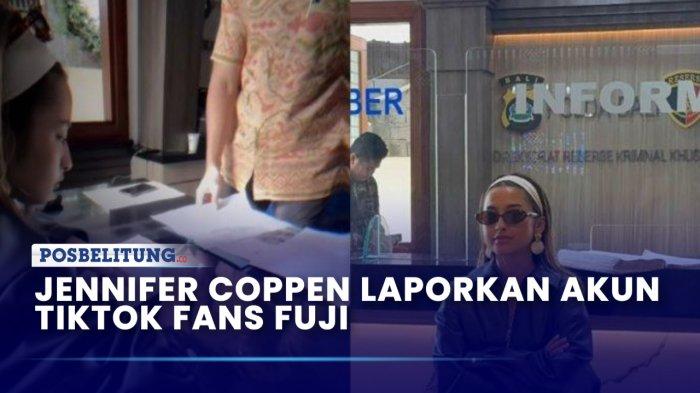 Tak Terima Kehormatannya Diserang, Jennifer Coppen Laporkan Akun Tiktok Fans Fuji - Posbelitung.co