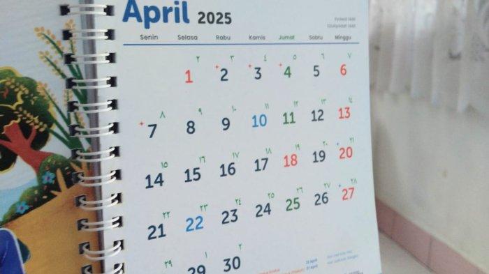Kalender 2025 Lengkap Tanggal Merah dan Cuti Bersama, 18 April 2025 Libur Apa? - Halaman 4 ...