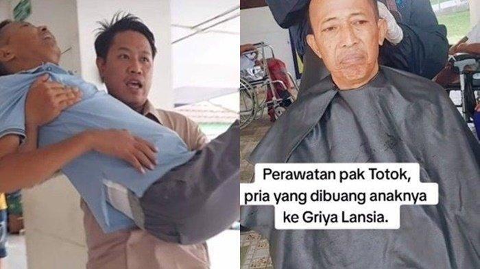 Viral Sosok Totok Dibuang Anak Kandung ke Panti Jompo Saat Stroke ...