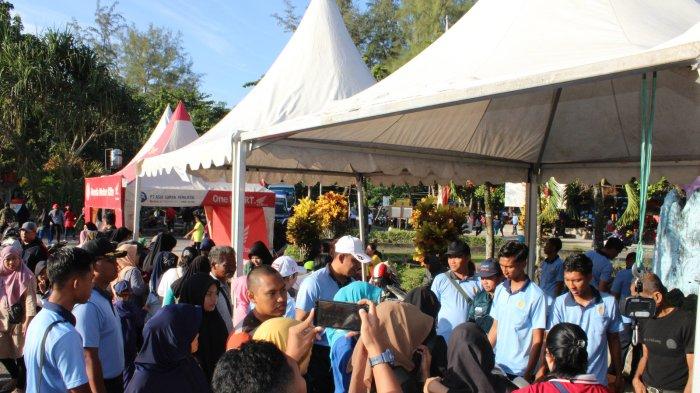 Hari Bakti ke-76 TNI AU, Gelar Bazar Sembako Murah di Belitung - Posbelitung.co