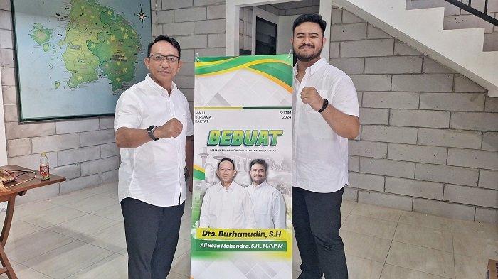 Pasangan Burhanudin dan Ali Reza Mahendra Memulai Kampanye, Bakal ...