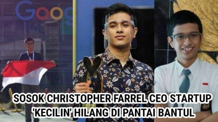 Sosok Christopher Farrel, Jejak CEO Startup Kecilin yang Hilang Misterius di Pantai Bantul ...