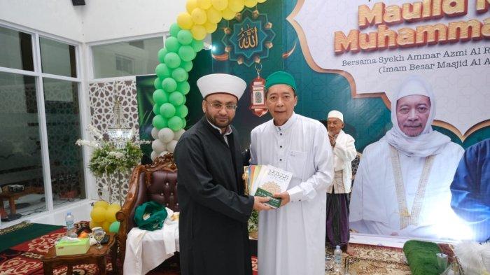 Syekh Ammar Azmi Alrafati Al Jilani Hadiri Maulid Nabi Muhammad SAW di ...