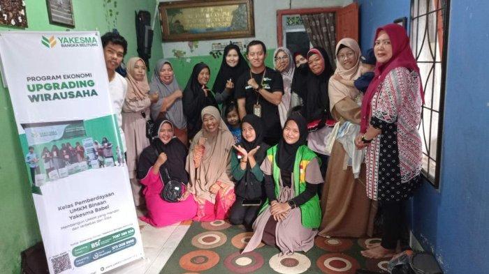 Dinas KUKM Babel dan Laznas Yakesma Bina Pelaku UMKM - Posbelitung.co