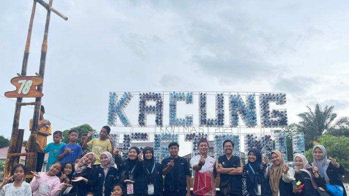 Desa Kacung Terapkan Ecobrik Kurangi Sampah Plastik - Posbelitung.co