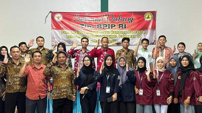 Stisipol Pahlawan 12 dan BPIP RI Survei Penetapan Kampung Pancasila di ...