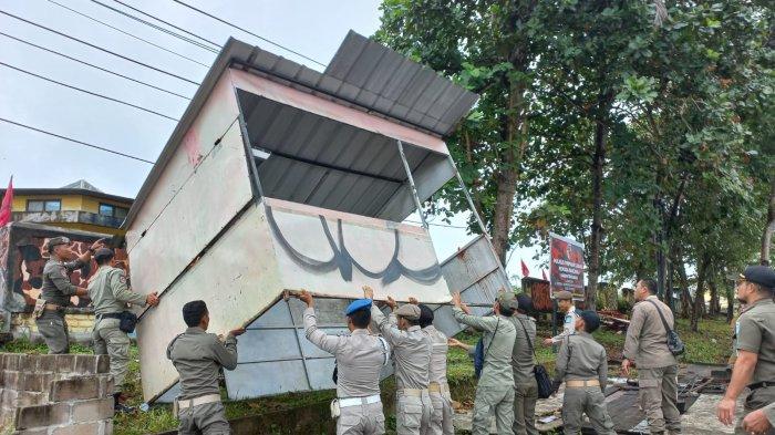 Satpol PP Bangka Sudah Berikan 3 Kali Peringatan, Tim Terpadu Bongkar ... Satpol PP Bangka Sudah Berikan 3 Kali Peringatan, Tim Terpadu Bongkar ...