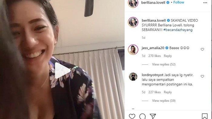 Selebgram Cantik Ini Bikin Ngilu, Goyang di Ranjang Pamer Belahan Dada, Tiru Video Syur Mirip ...