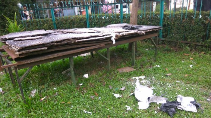 Begini Penampakan Bom Panci yang Meledak di Taman Pandawa - Posbelitung.co