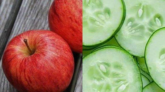 Menakjubkan! Jarang Ada yang Coba, Mencampur Apel dan Timun Bikin Tubuh ...